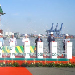 Phó Thủ tướng Mai Văn Chính dự lễ động thổ cầu Cát Lái - Đầu Tư Từ Đâu