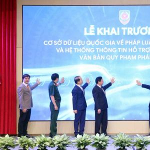 Khai trương Cơ sở dữ liệu quốc gia về pháp luật phiên bản mới - Đầu Tư ...